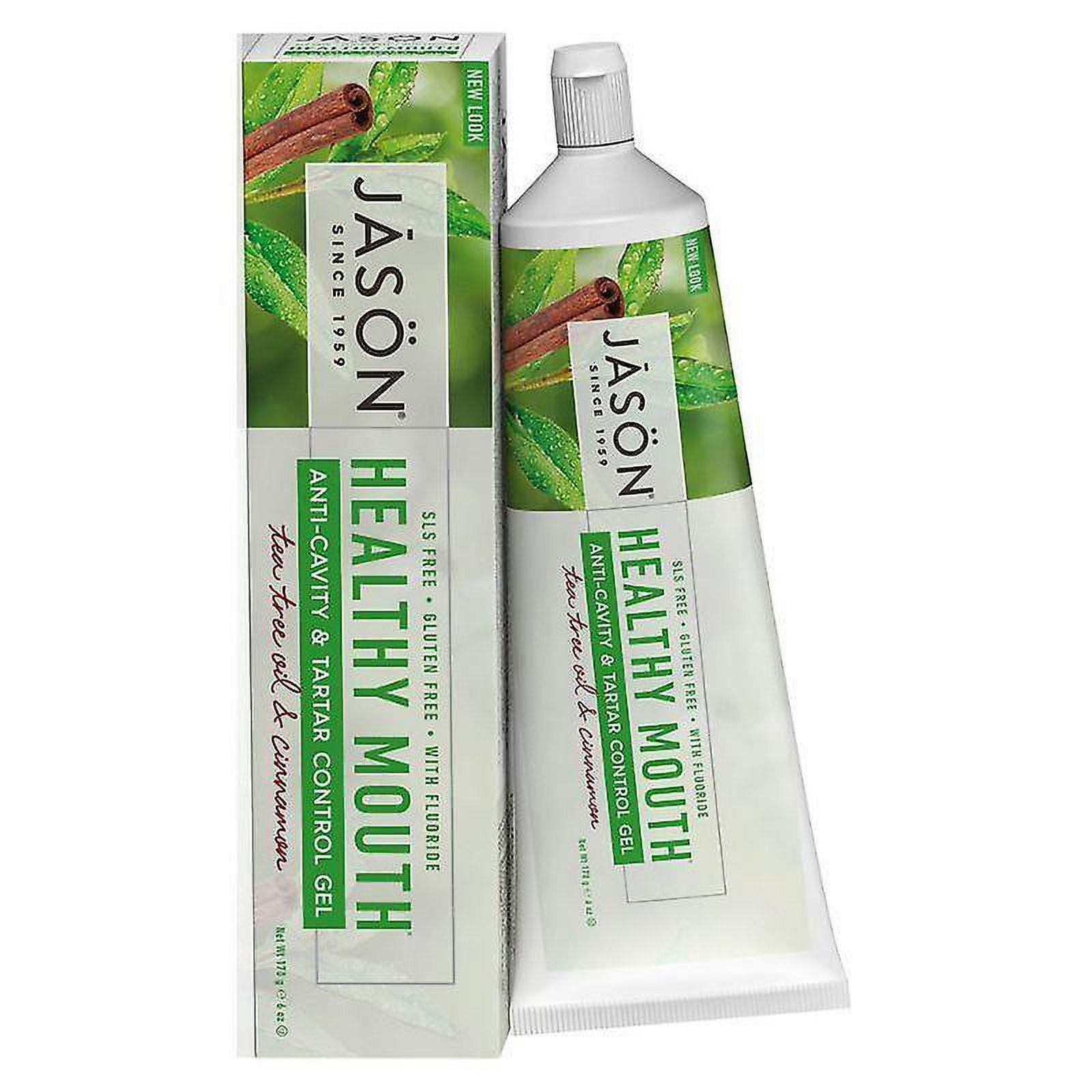 JASON Healthy Mouth Anti-Cavity & TarTar Control Gel 170g (425 ...