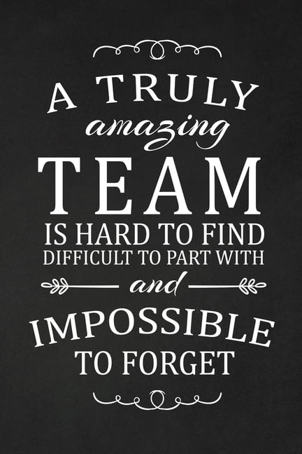 A Truly Amazing Team Is Hard To Find (Paperback) - Walmart.com