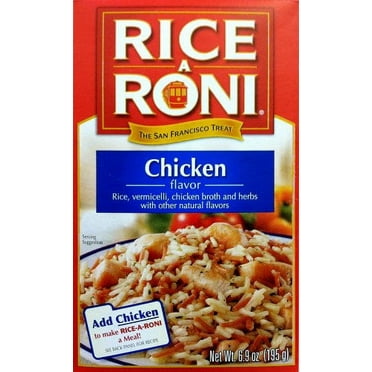 Rice-A-Roni CHICKEN & GARLIC Flavor 5.9oz (Pack of 12) - Walmart.com