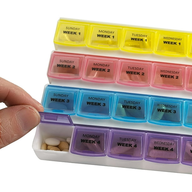 MEDca Monthly Pill Organizer - 28 Day Extra Large MEDca Monthly Pill ... MEDca Monthly Pill Organizer - 28 Day Extra Large MEDca Monthly Pill ...