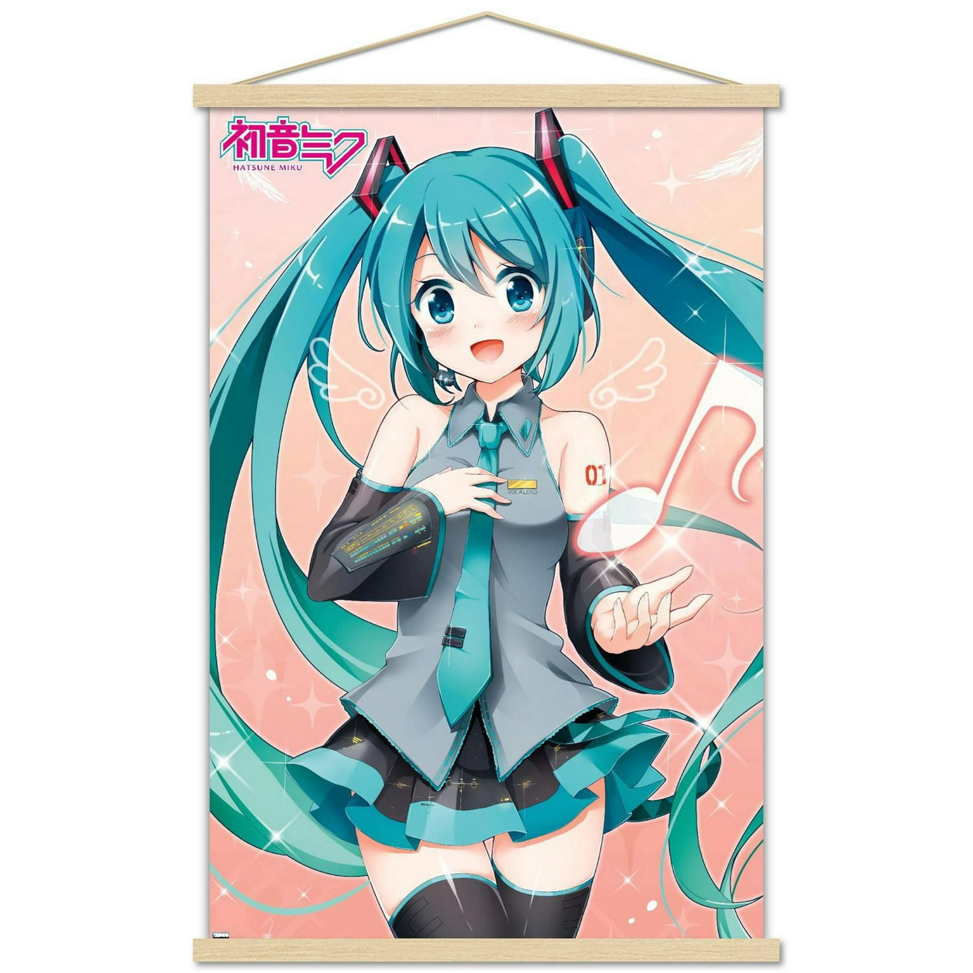 Click here for Trends International Hatsune Miku - Music Note Wal... prices