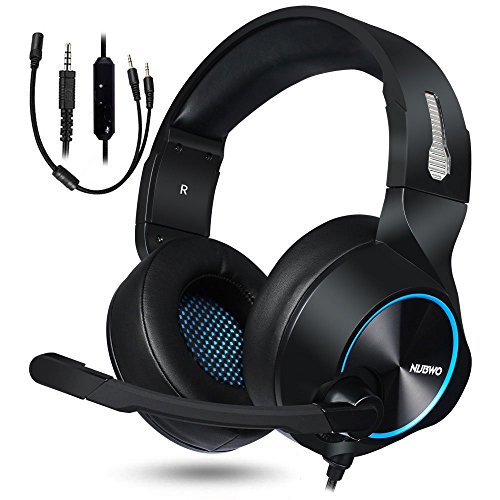 NUBWO Gaming Headset for Xbox One PS4 PC Gaming and Nintendo Switch ...