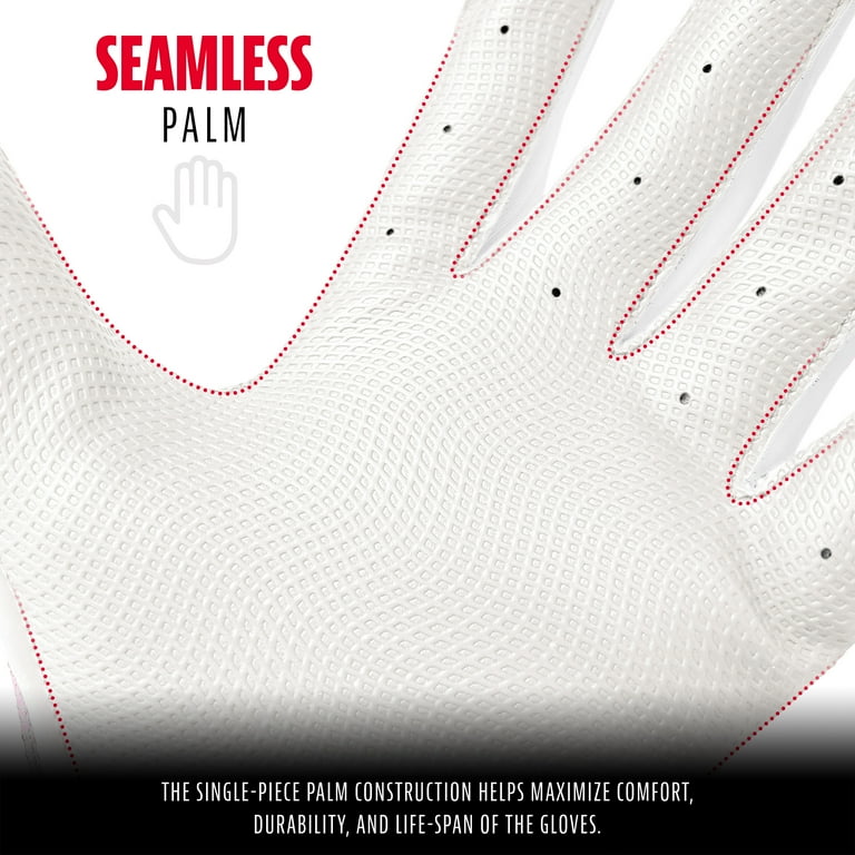 Franklin Sports Grow to Pro Kids Batting Gloves Youth XX Small