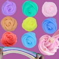 Easycity 8 Pack Butter Slime Kit for Kids, Reusable Two-Toned Colorful ...