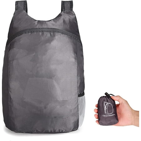 Folding Packable Backpack Lightweight Waterproof Daypack Outdoor Pack ...