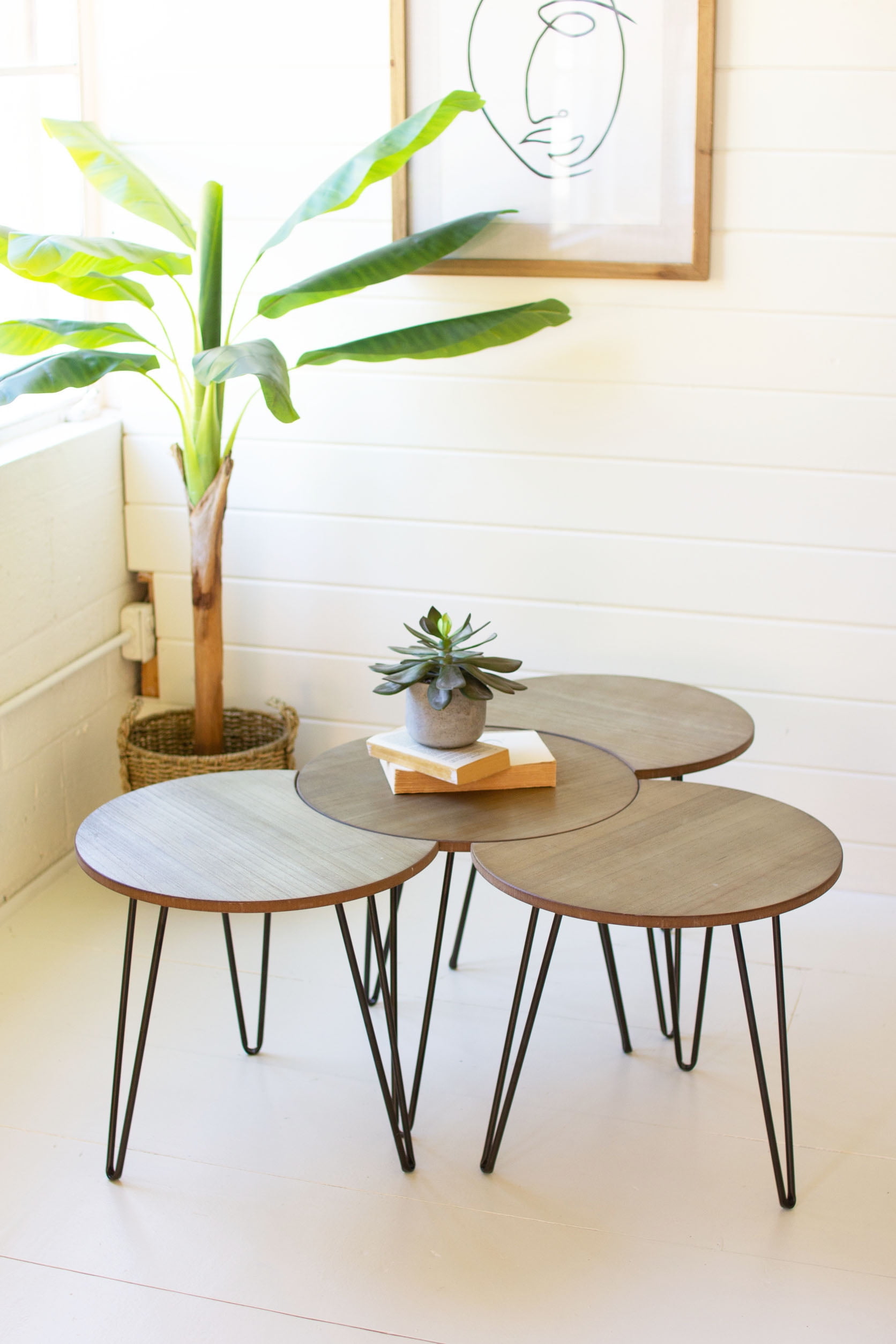 SET OF FOUR INTERLOCKING ACCENT TABLES - Walmart.com