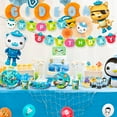 ElifJoyDeco Octonauts Birthday Decorations, Party Supplies Set with ...