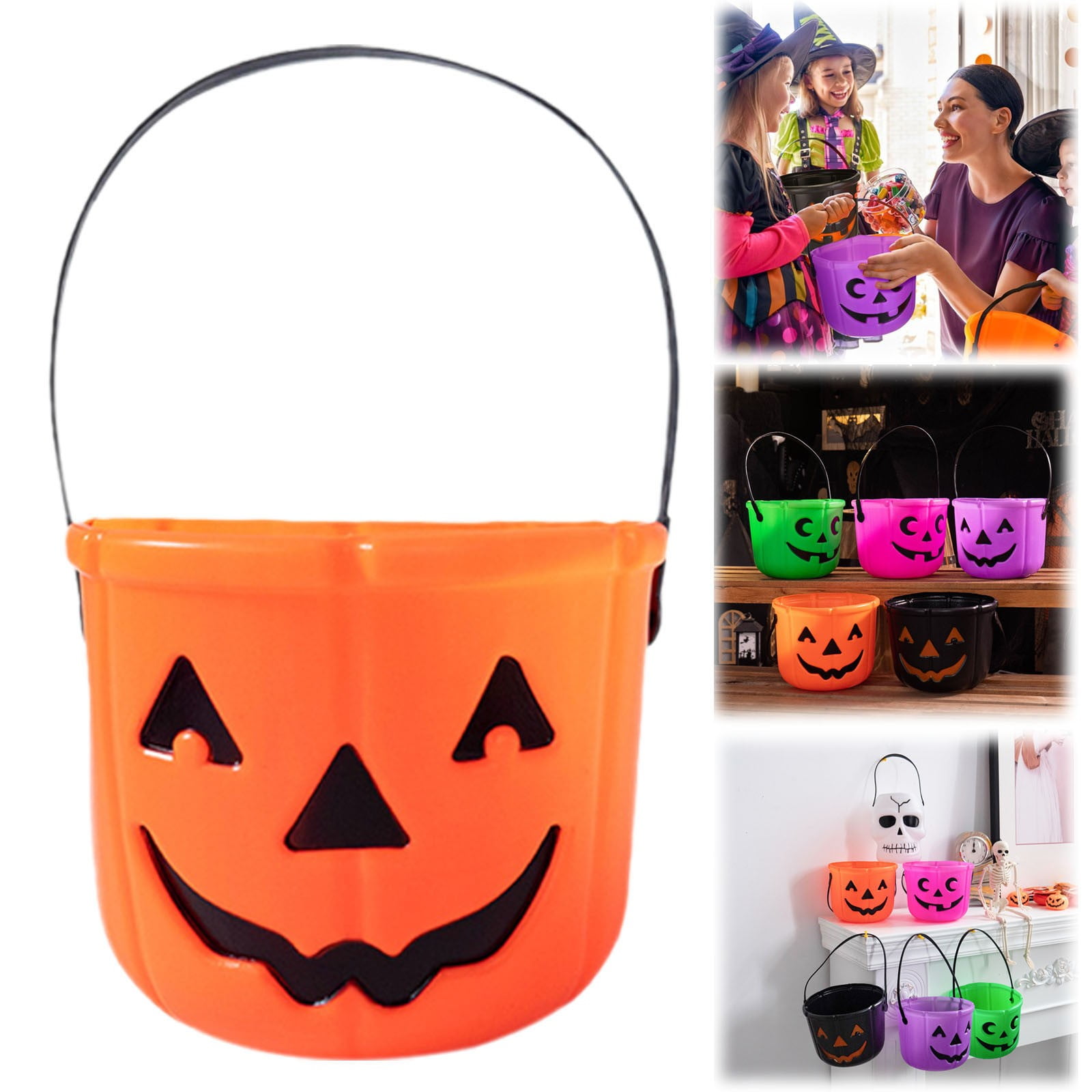 Click here for Zttd Halloween Pumpkin Treat Pail  Halloween Pumpk... prices