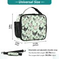 ALAZA Vintage Cartoon Chickens Insulated Lunch Box Lunch Bag Cooler ...