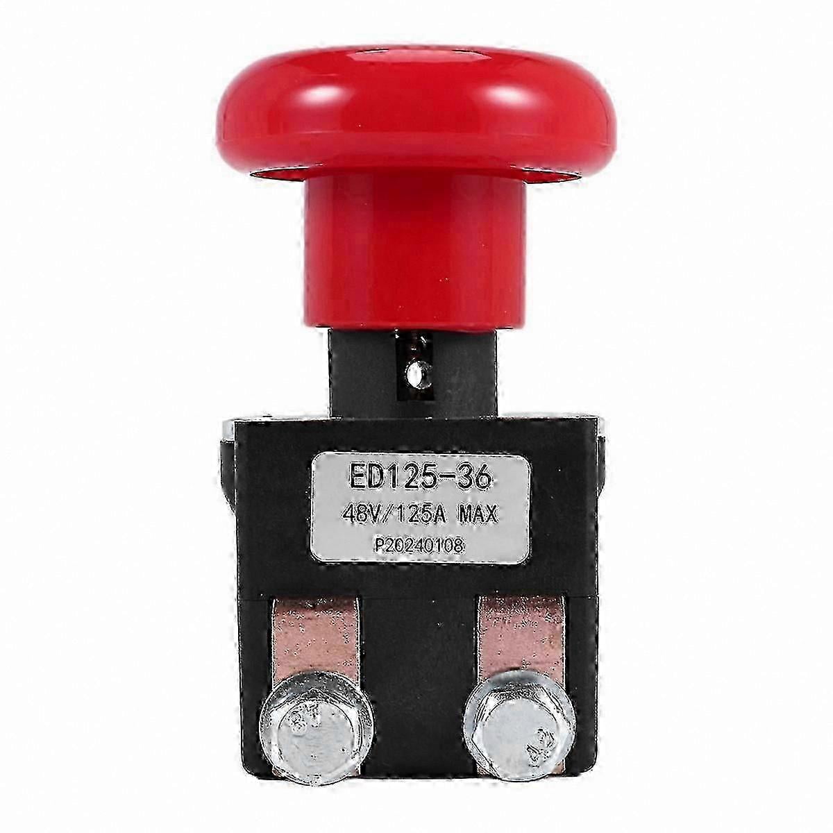 48V 125A Emergency Disconnect Stop Switch for Electric Vehicles ...