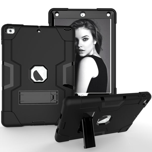 iPad 5th Gen Case,iPad 6th Gen Case, Dteck Heavy Duty Rugged Shockproof ...