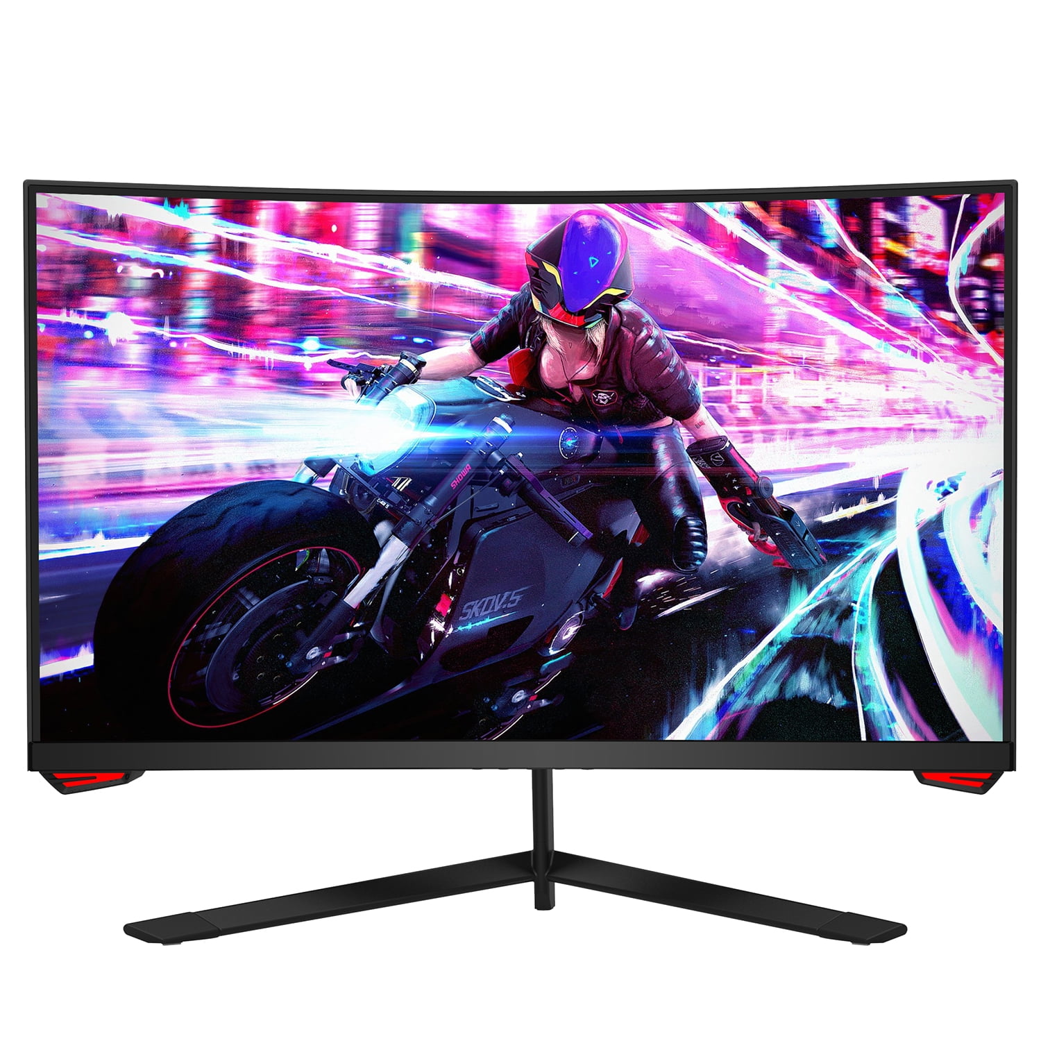 Buy Fiodio 24-in FHD 144Hz Curved Gaming Monitor with 2HDMI and 1DP ...