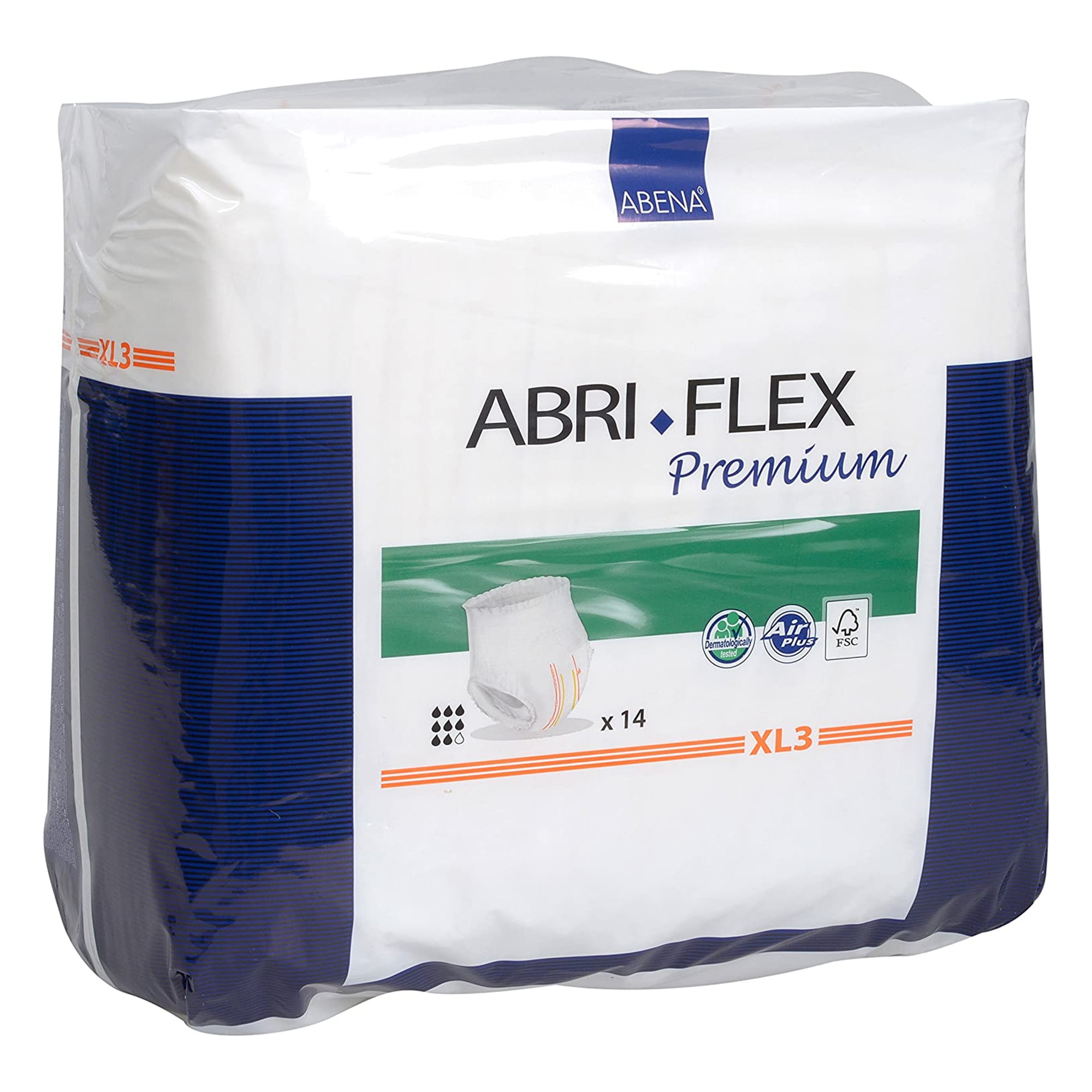 Abri-Flex Premium XL3 Disposable Underwear Pull On with Tear Away Seams ...
