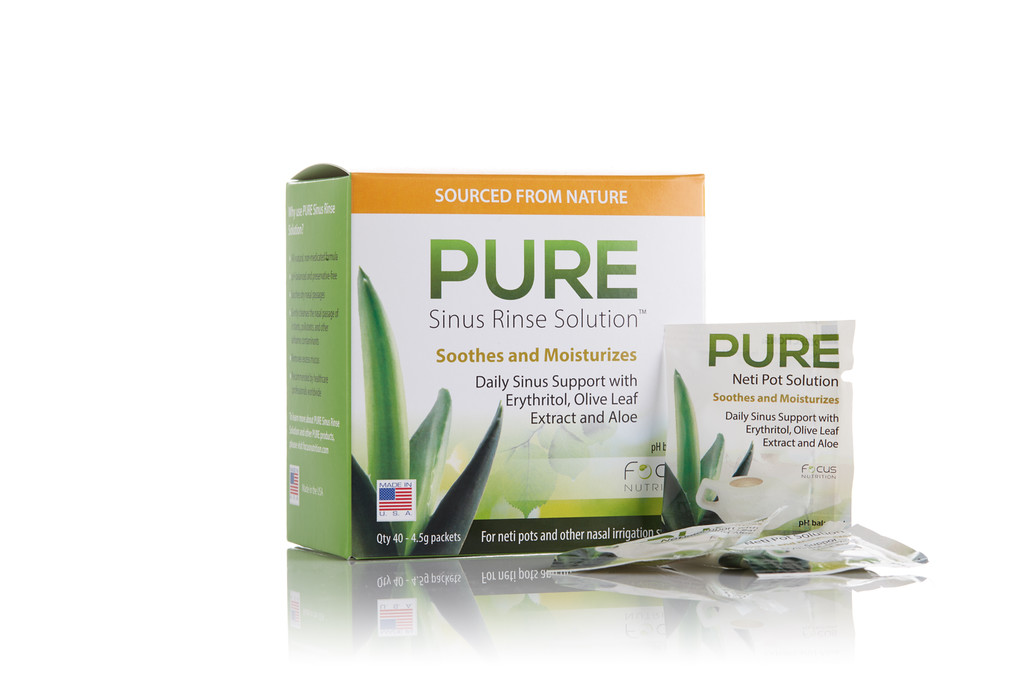 Pure Sinus Rinse Solution Packets, 40 Ct - Walmart.com