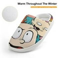 Characters Rugrats Winter Plush Slippers for Boys Girls Soft Warm ...