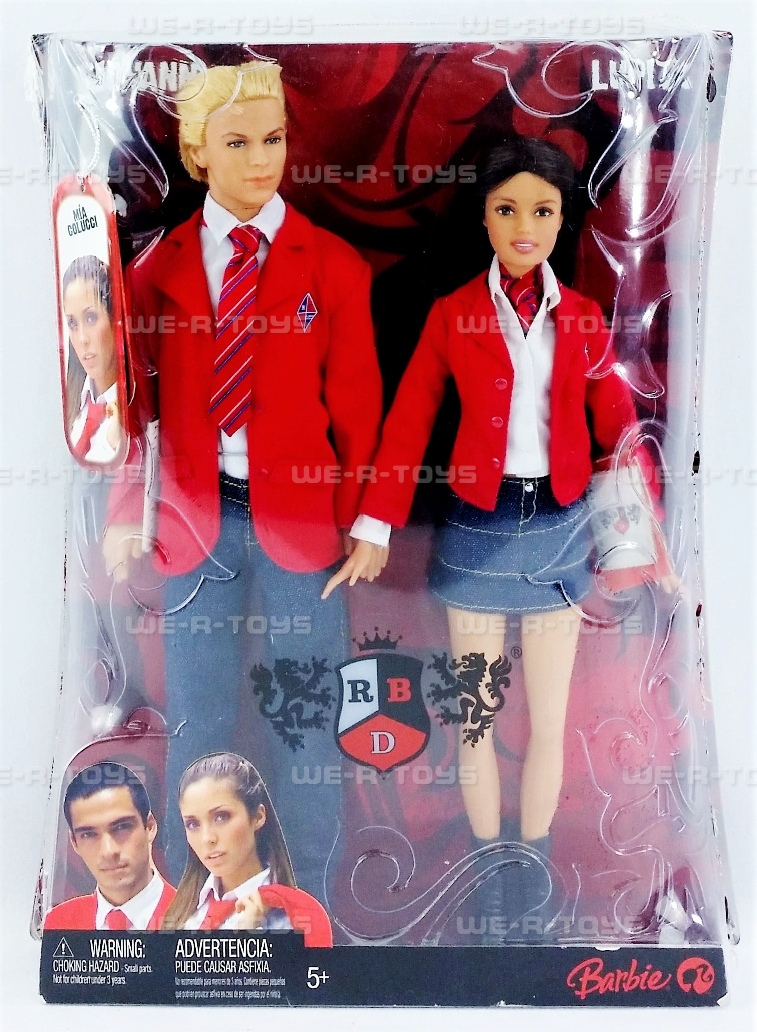 Barbie Rebelde RBD Giovanni and Lupita Doll Gift Set 2008 Mattel N2757 ...