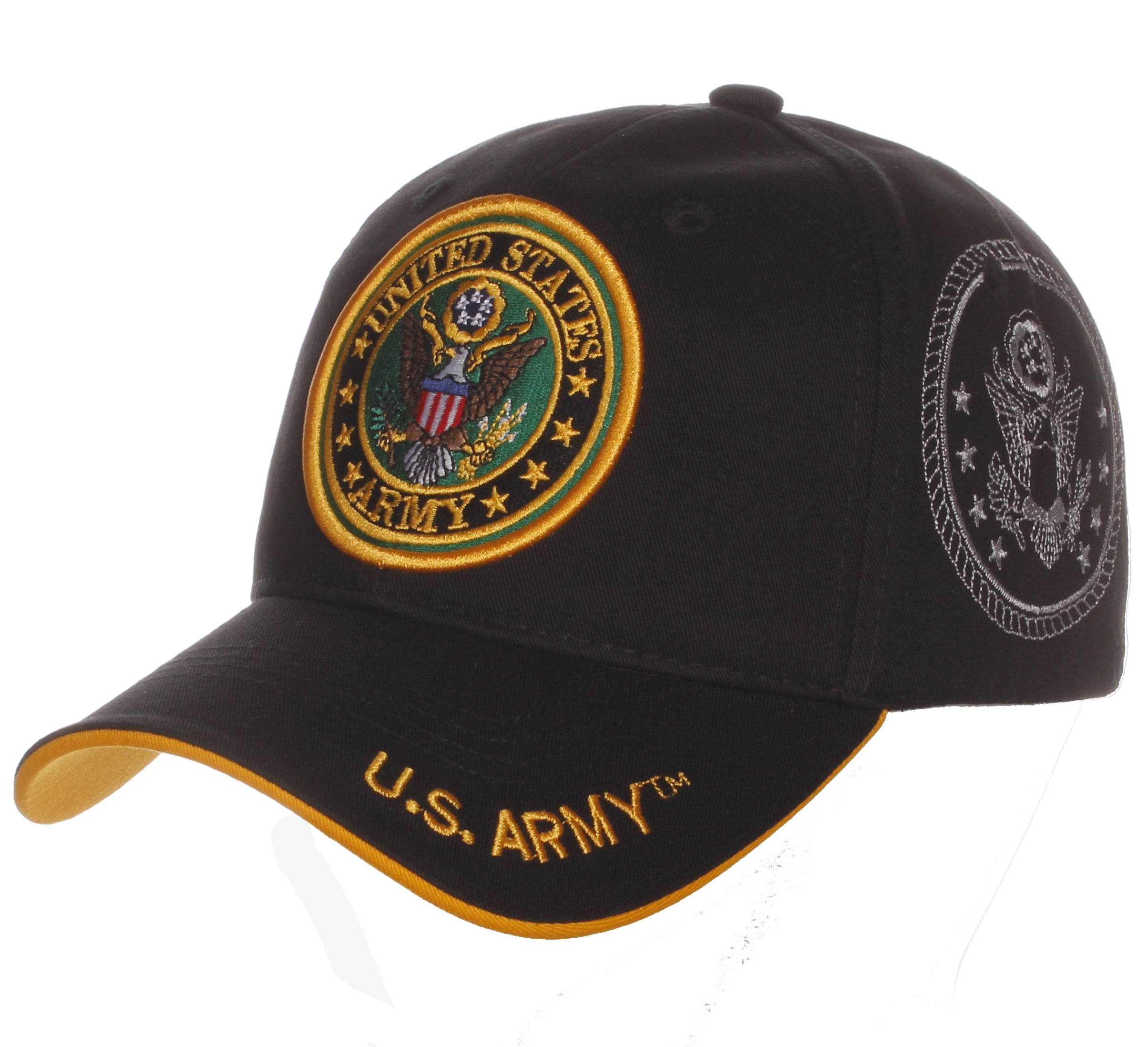 US Army Official License Structured Front Side Back and Visor ...