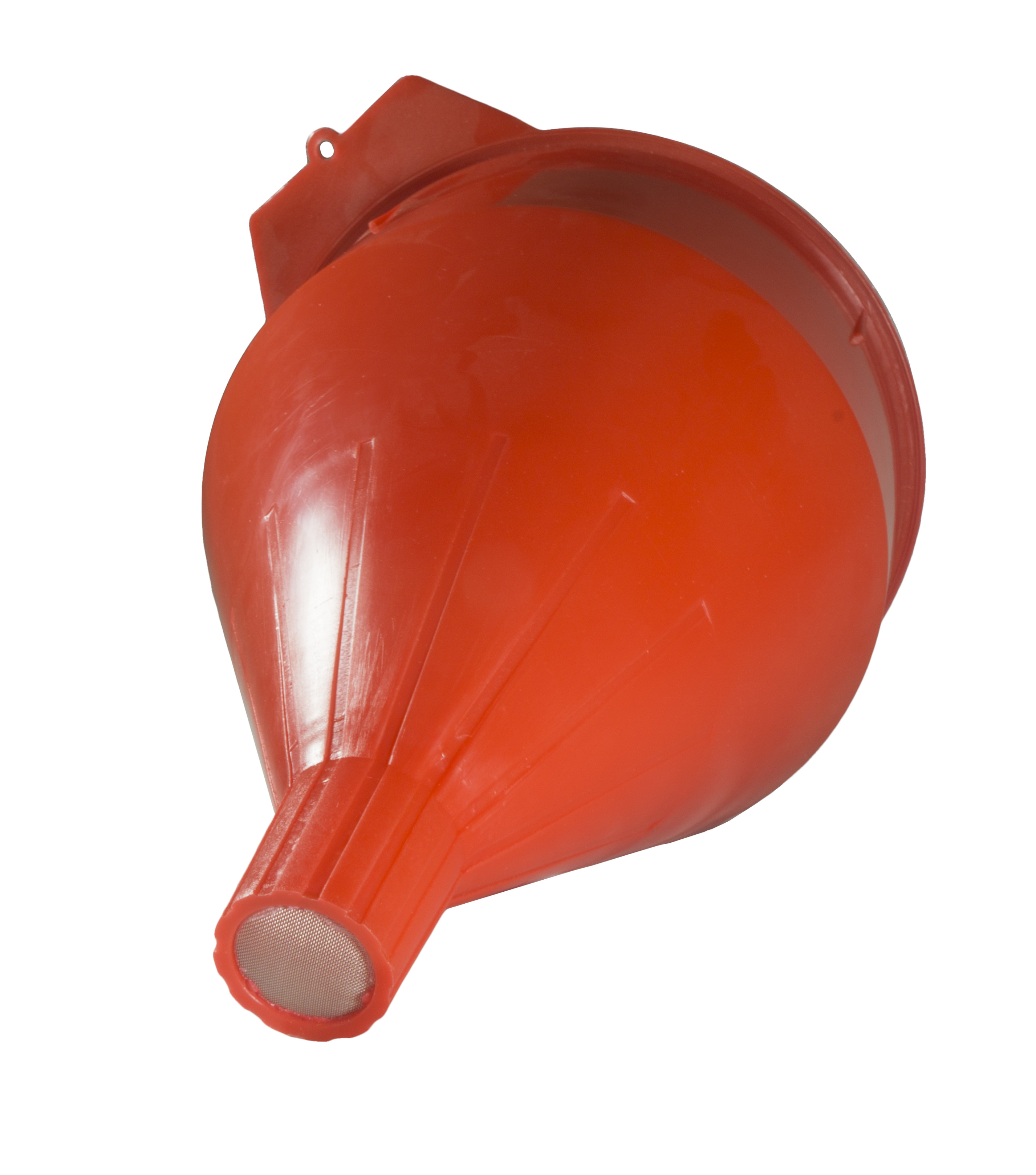 6 Quart Red Safety Funnel with 60 micron screen - Walmart.com