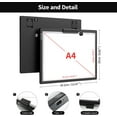 "ELICE Rechargeable A4 LED Light Board, 6 Brightness Levels, 13.46""x9 ...