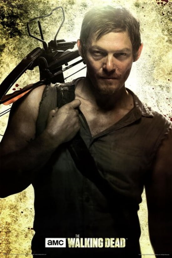 Walking Dead - Daryl Poster Print (24 x 36) - Walmart.com