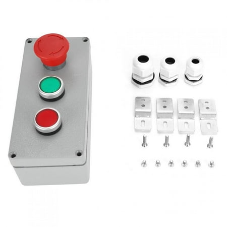 FLAMEEN Accident Control Box,Control Operation Box,Switch Box Aluminum ...