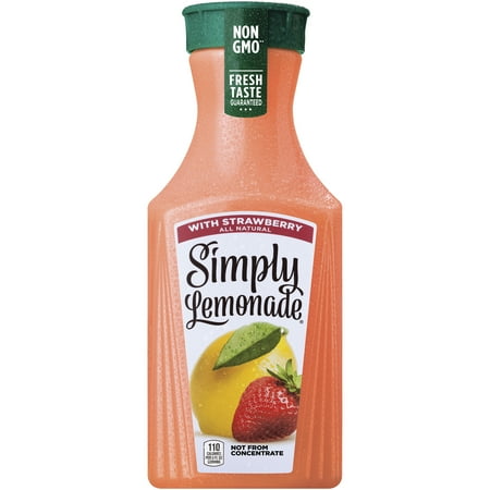 Simply Lemonade with Strawberry, 52 Fl Oz - Walmart.com