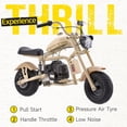 Aoemoe 49cc Gas Mini Chopper for Teens & Adults, Dirt Bike with ...