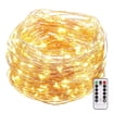 Walmart Outdoor 200LED 66Ft Battery Powered String Lights with Remote ...