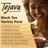Tejava Tea Pods Variety Pack, 6 All Natural Unsweetened Flavored Tea ...