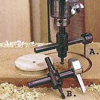 General Tools 55 Heavy Duty Circle Cutter. Adjustable 1-3/4 Inch to 7-7 ...
