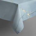 52x52in(132x132cm) Square Tablecloth, Waterproof Polyester Table Cover ...