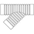 Advanced Drainage Systems Wye, 3 in For Pipe Size,Single,Snap Lock ...