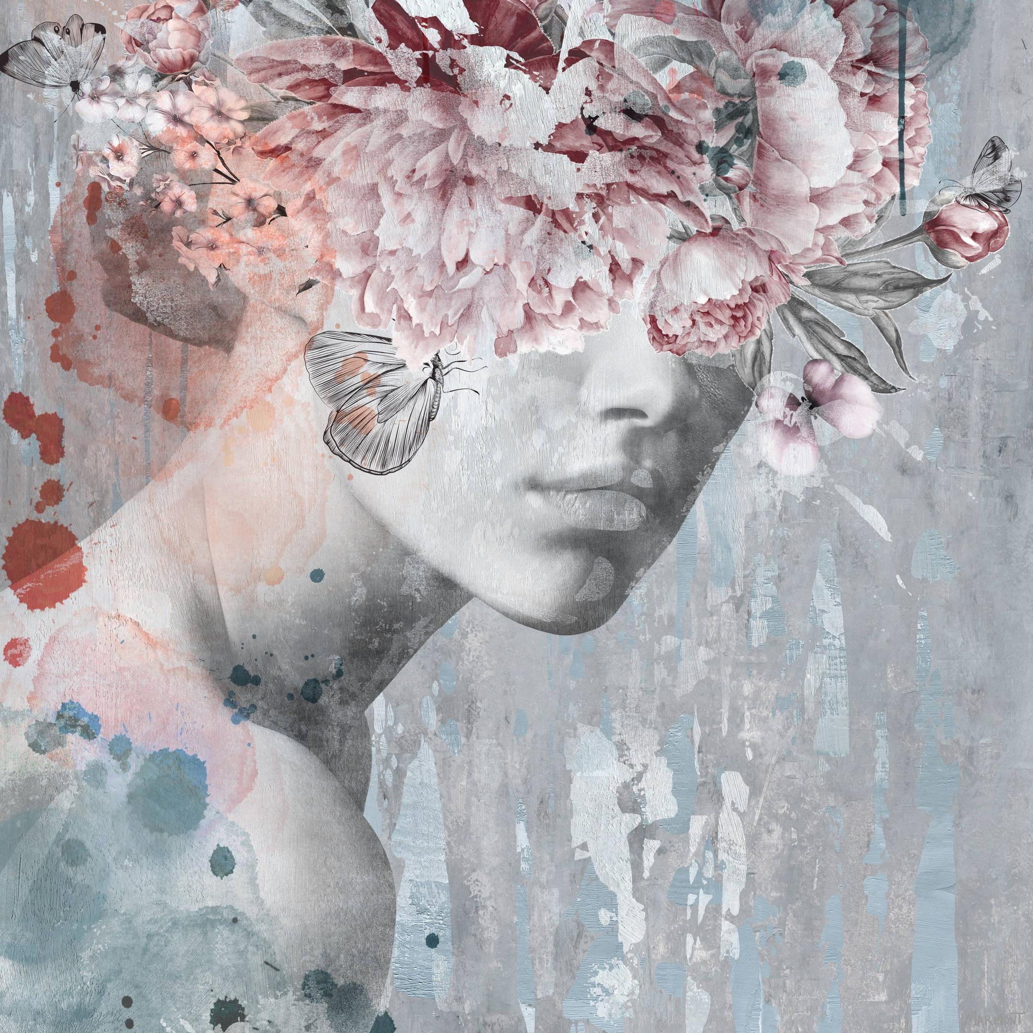 Marmont Hill Blinded by Nature Canvas Wall Art, 12" x 12" - Walmart.com