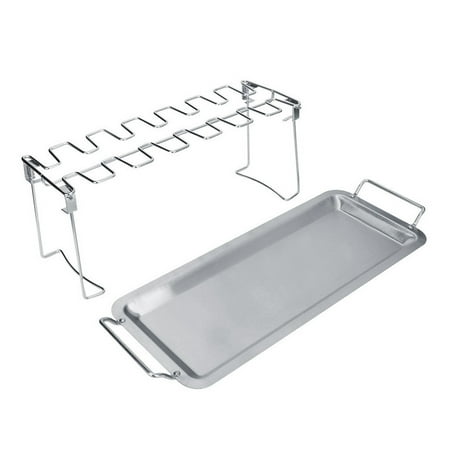 Chicken BBQ Rack, Stainless Steel Barbecue Rack BBQ Chicken Drumsticks ...