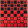 Point Games Classic Checkers Board Game - Interlocking Pieces with ...