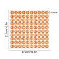 1 Inch 1-100 Number Combination Stickers | Self-Adhesive Paper Labels ...