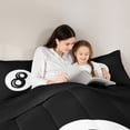 Feelyou Modern 8 Ball Billiards Full Size Bedding Sets for Kids, Simple ...