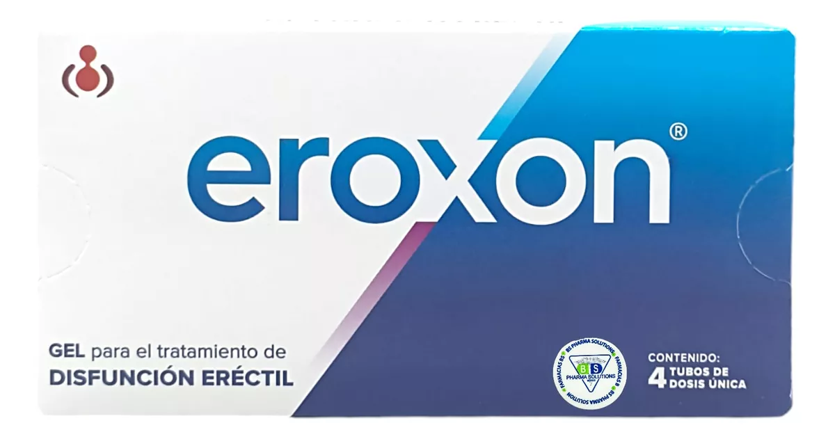 Eroxon Gel C/4 Tubos Tratamiento Disfunción Eréctil | Walmart en línea