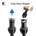 Keeney K820-72MB 1-1/4-in Plastic Push Button Sink Bathroom Drain with ...