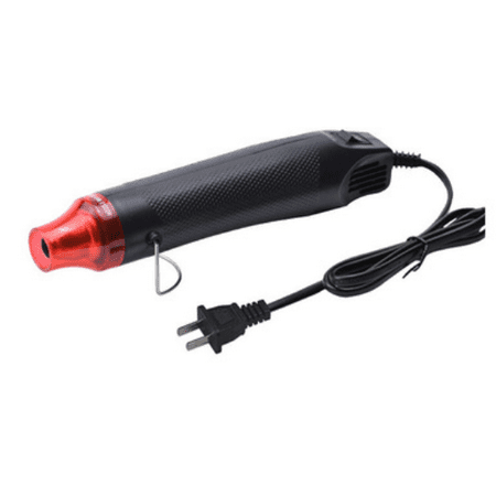 Heat Gun, Extra Long Cable Portable Heat Gun for DIY Shrink Wrap. 300W ...