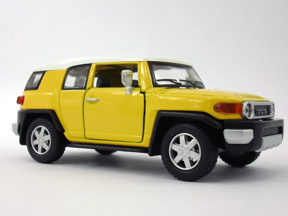 5 Inch Toyota FJ Cruiser 1/36 Scale Diecast Metal Model - YELLOW ...