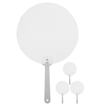 ss Sublimation Blanks Paddle Fan Graduation Wedding Memorial Hand Held ...