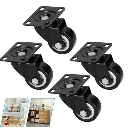 Gupbes Case Toolbox Caster,Carts Caster,4pcs Caster Wheel 360 Degree No ...
