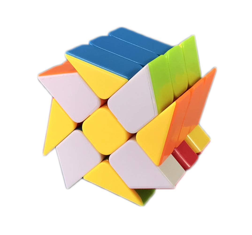 3x3 Speed Magic Rubik Cube, Hot Wheel Multicolor Base Twisty Skewb ...
