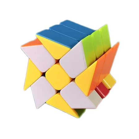 3x3 Speed Magic Rubik Cube, Hot Wheel Multicolor Base Twisty Skewb ...