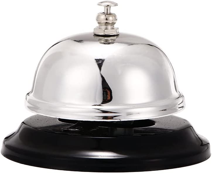 Call Bell Stainless Steel Service Ring Desk Bell Desk Kitchen Hotel ...