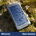 4Patriots Patriot Power Cell CX: Portable Solar Power Bank, Waterproof ...
