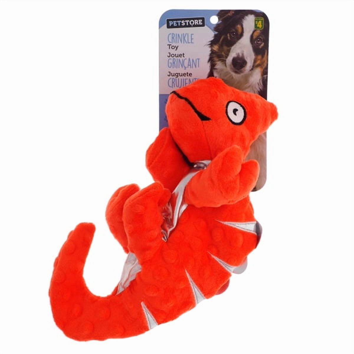 Click here for Petstore Dog Food & Care Crinkle Chameleon Squeaky... prices