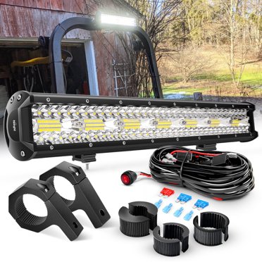 Free Shipping! Nilight 32 Inch 180W Black Curved LED Light Bar Combo ...
