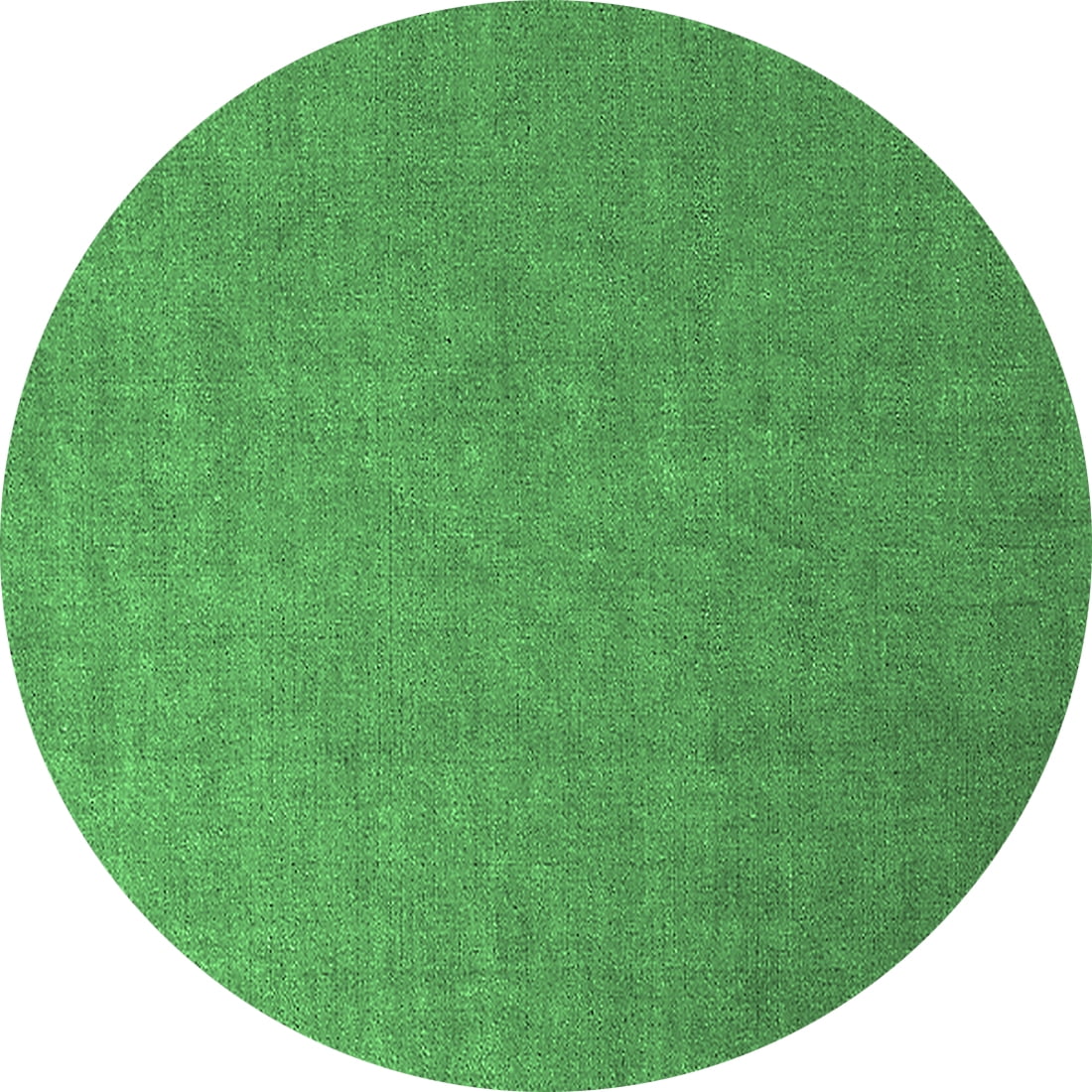 Ahgly Company Indoor Round Solid Emerald Green Modern Area Rugs, 7 ...